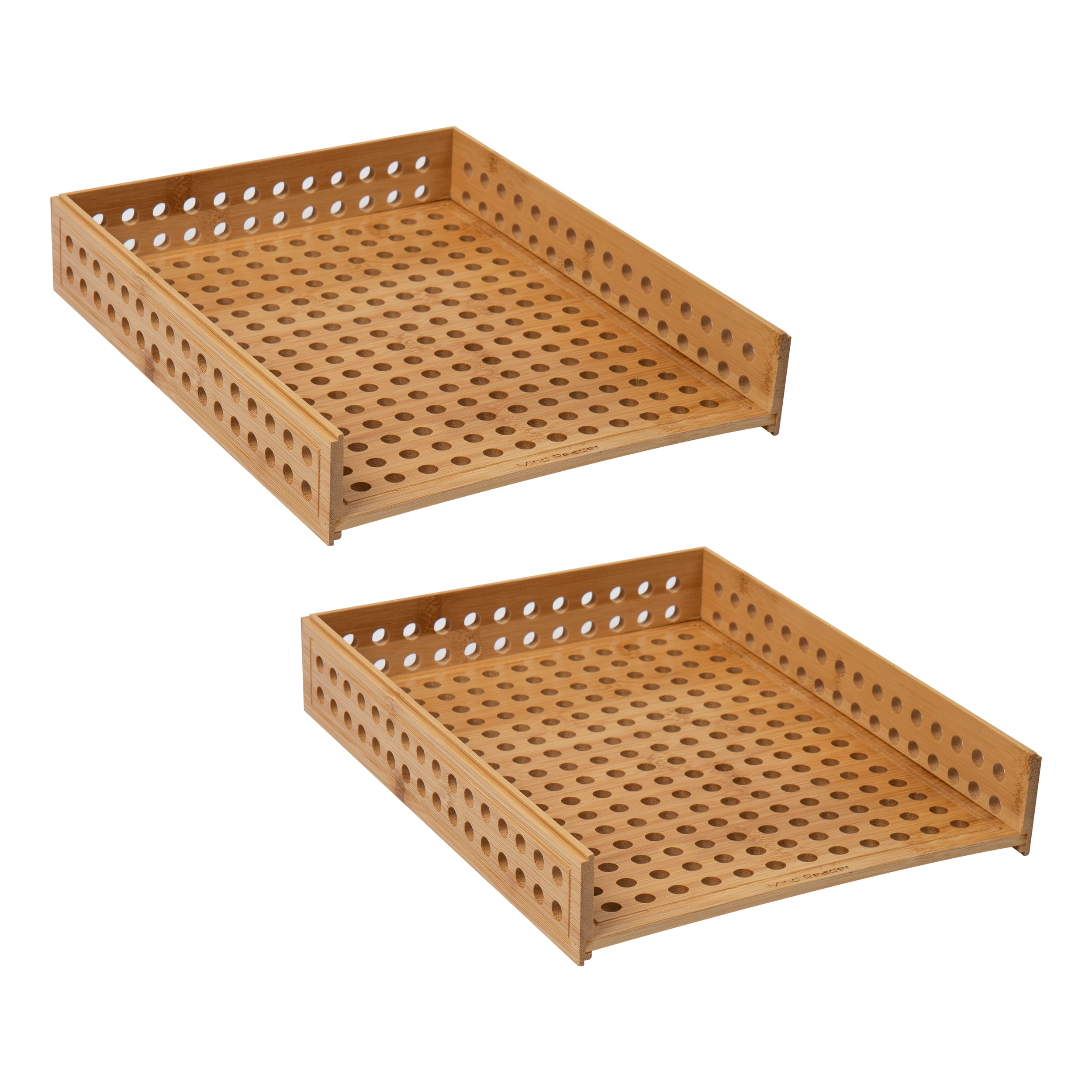 Mind Reader Lattice Collection, Paper Tray, Set of 2, Office, Rayon ...