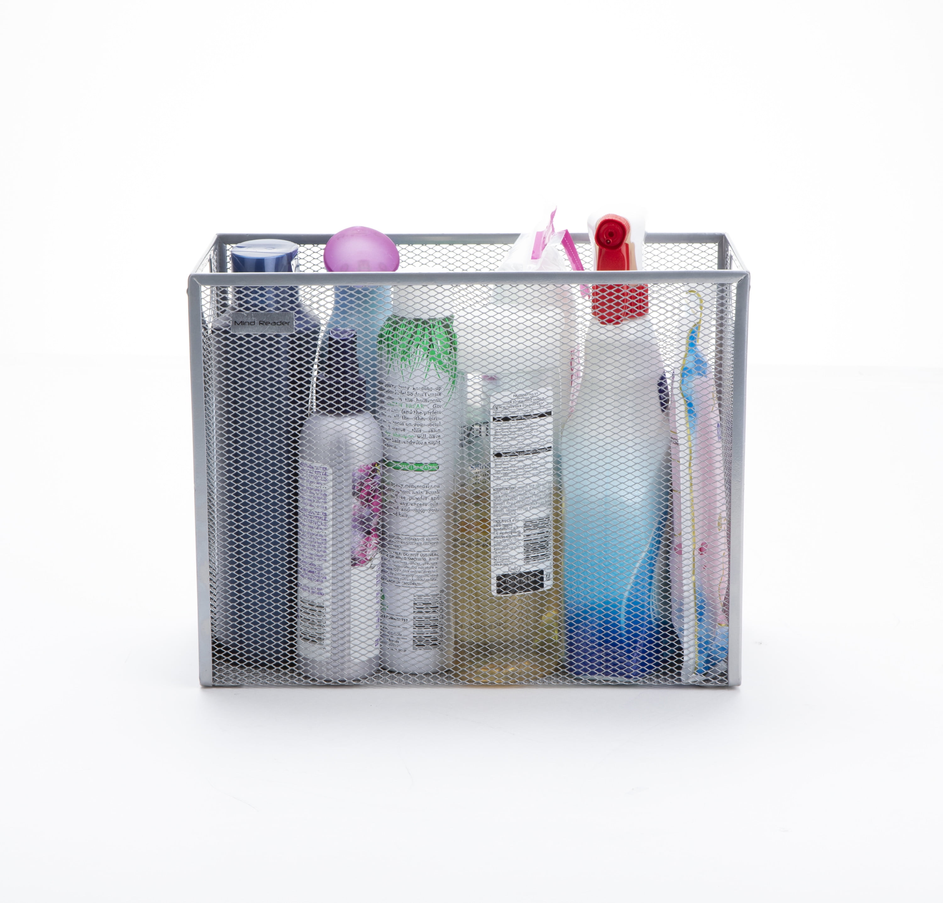 Mind Reader Metal Mesh File Organizer Storage Basket for Letters, Legal ...