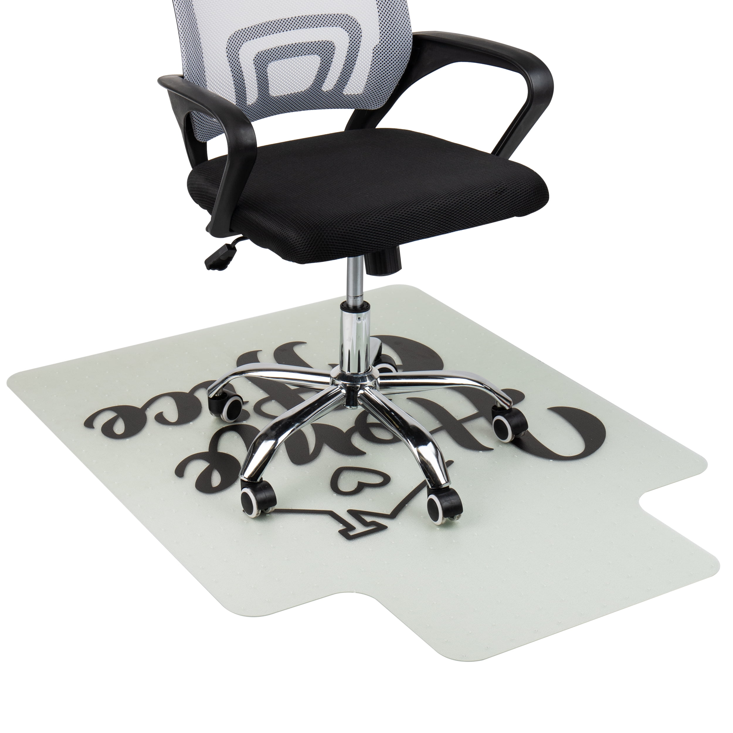 Free Shipping! Mind Reader Polycarbonate Chair Mat for Carpet with Lip ...