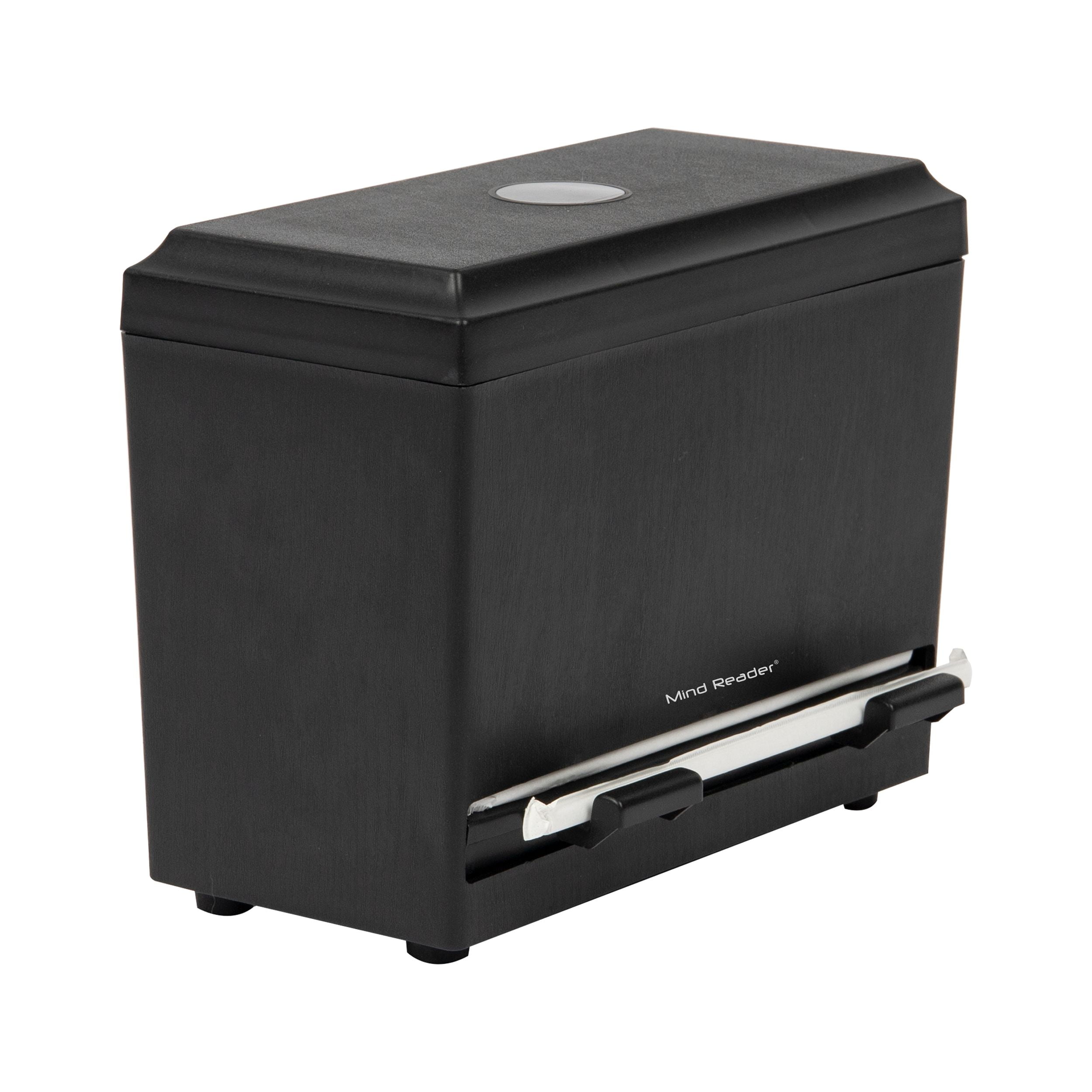 Mind Reader One-Touch Plastic Straw Holder, Tabletop, Dispenser ...