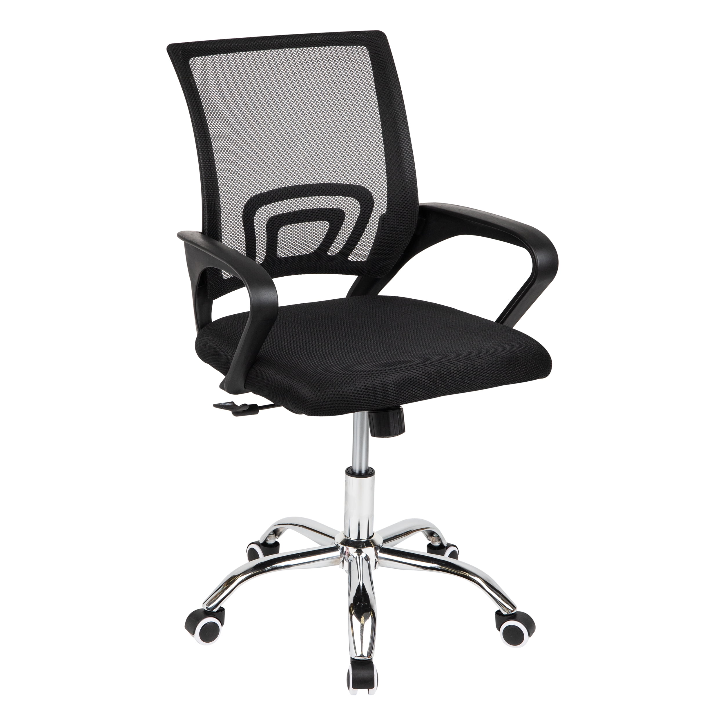Mind Reader Swivel Office Chair with Wheels, Height Adjustable, Desk ...
