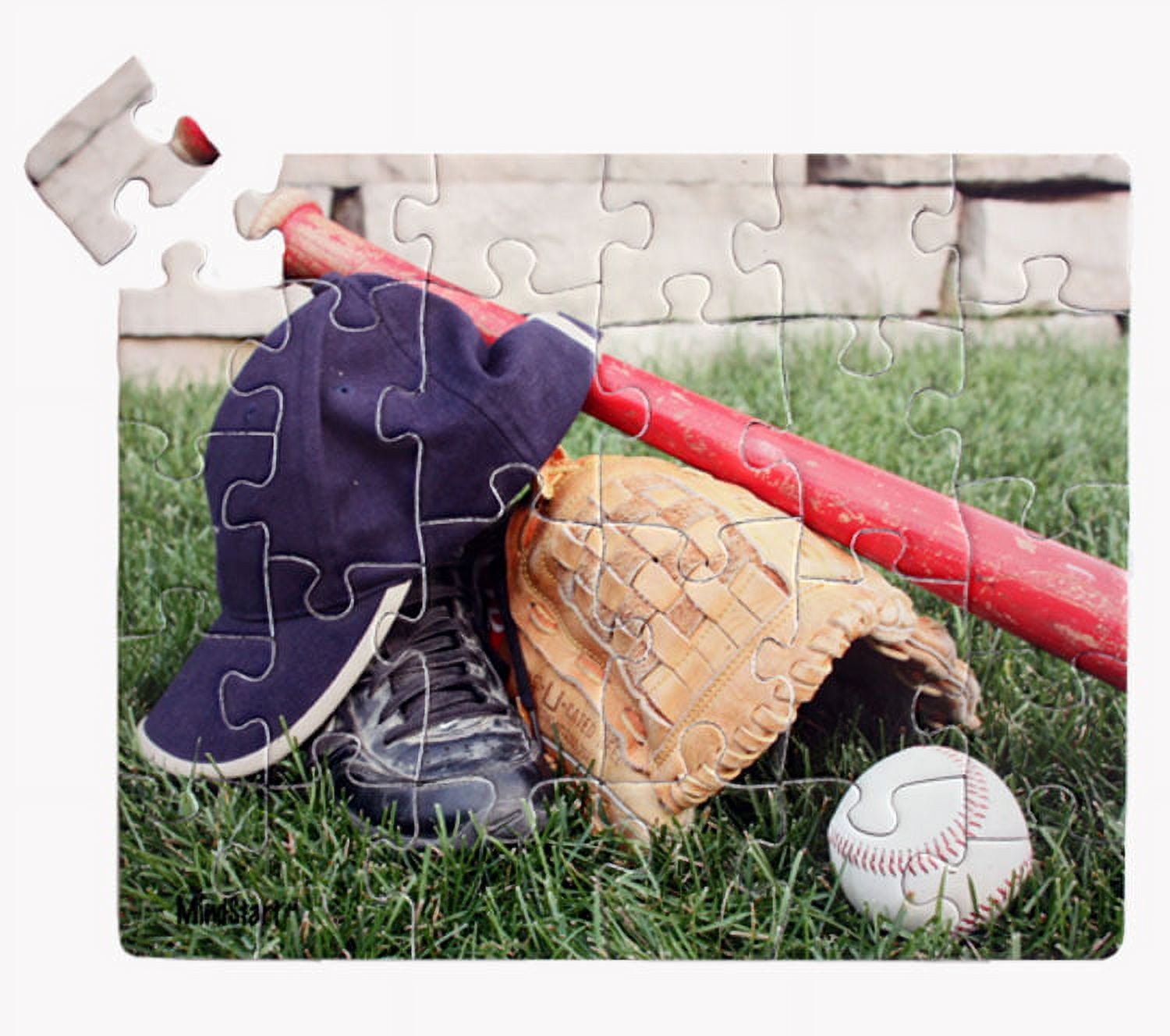 Mind Start Puzzles Baseball 24 Piece Large Piece Jigsaw Puzzle ...