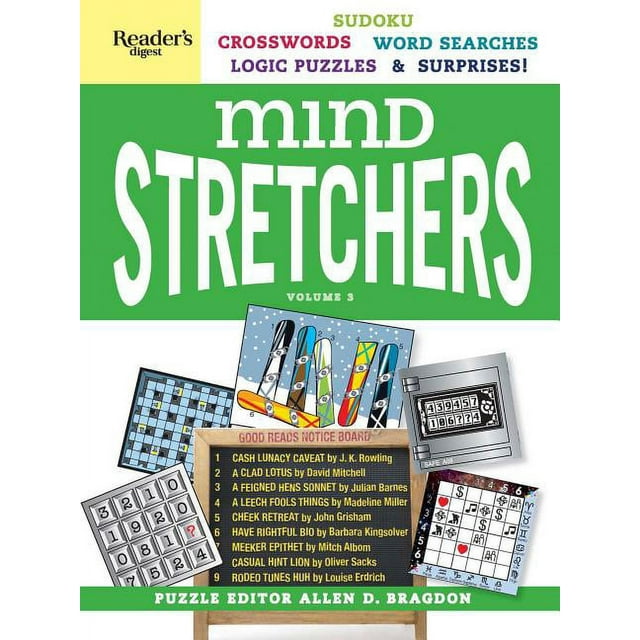 Mind Stretcher’s: Reader's Digest Mind Stretchers Puzzle Book Vol. 3 ...