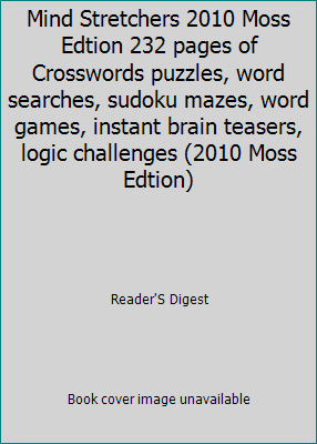 Pre-Owned Mind Stretchers 2010 Moss Edtion 232 pages of Crosswords ...