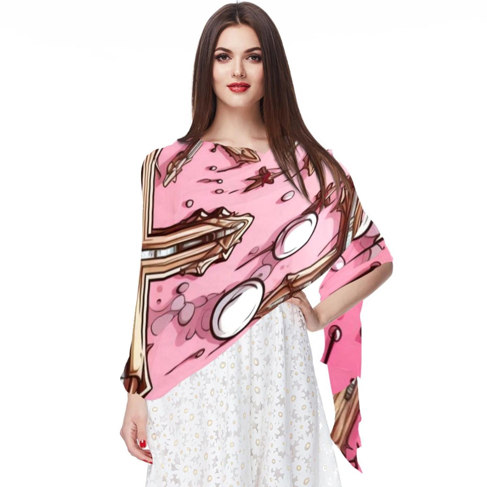 Mind car Light and Breathable Chiffon Yarn Silk Scarf - Translucent 180 ...