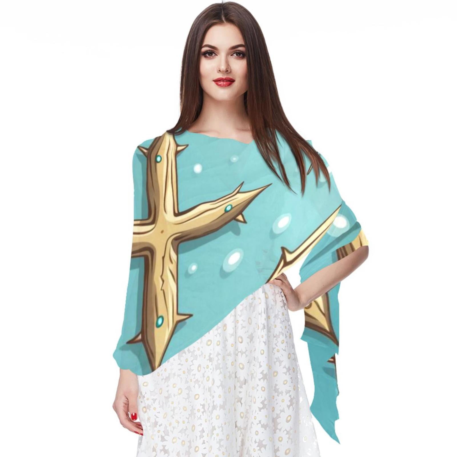 Mind car Light and Breathable Chiffon Yarn Silk scarf for Women ...