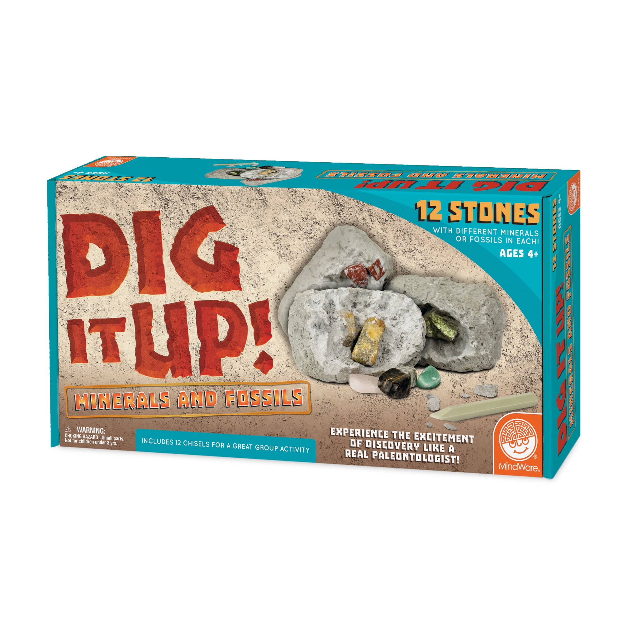 MindWare Dig it Up! Fossils & Minerals plus FREE Excavation Kit ...