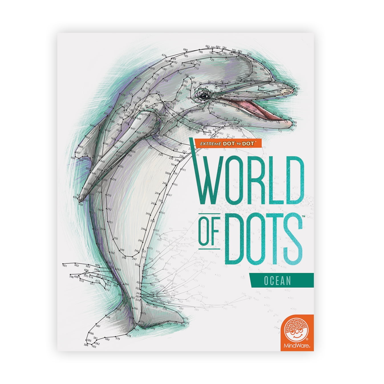 MindWare Extreme Dot to Dot Oceans, Connect-The-Dot & Coloring Book for Older Kids, 24 Puzzles ...