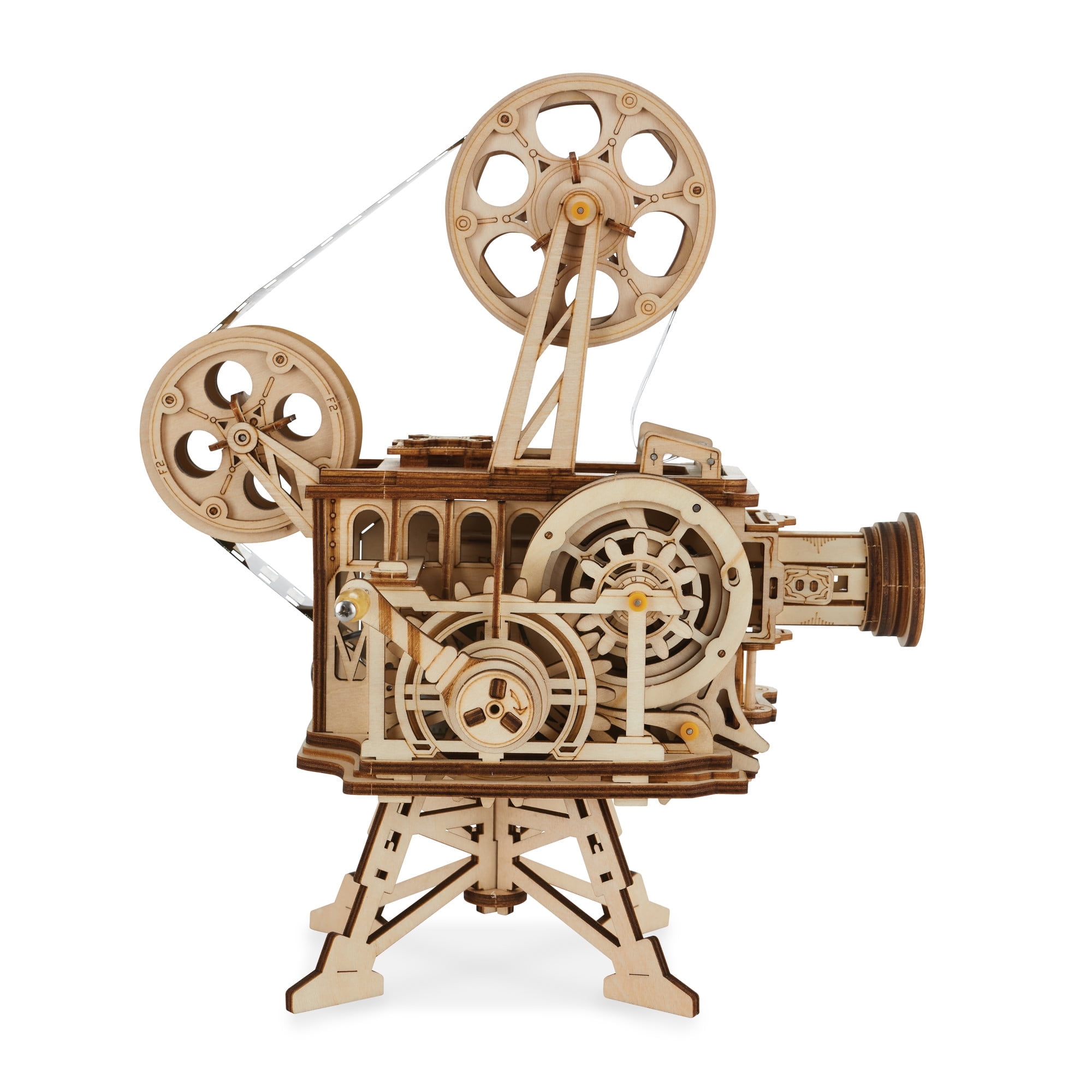 MindWare Gearjits Video Projector, DIY Construction Wooden Model, 3D ...