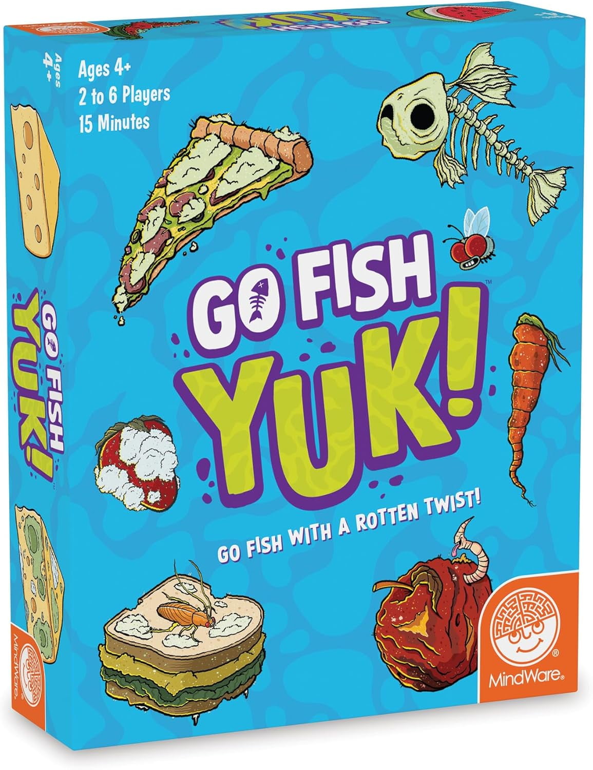 MindWare Go Fish YUK! A Silly Twist On The Classic Go Fish Card Game ...