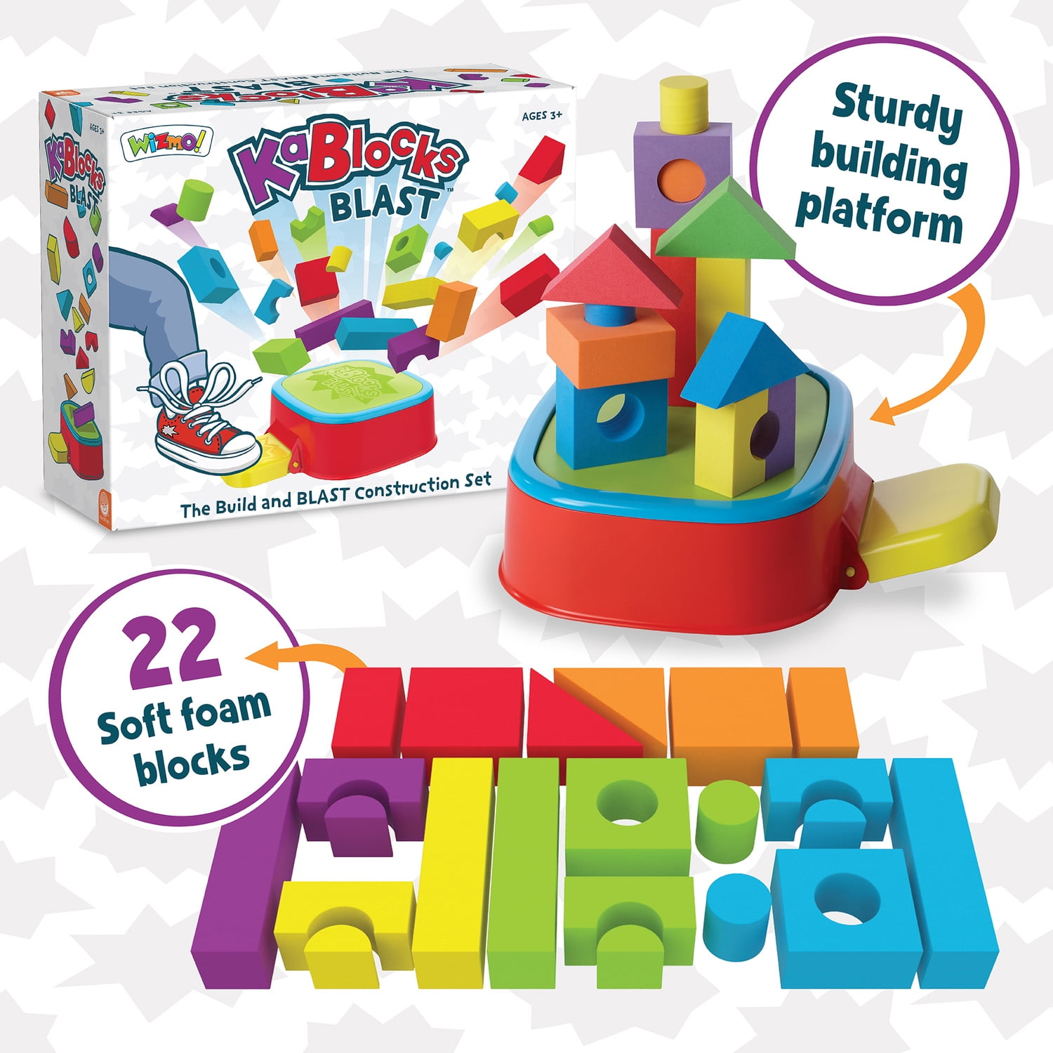 MindWare KaBlocks Blast - Kids' Build & Blast Construction Blocks - 22 ...