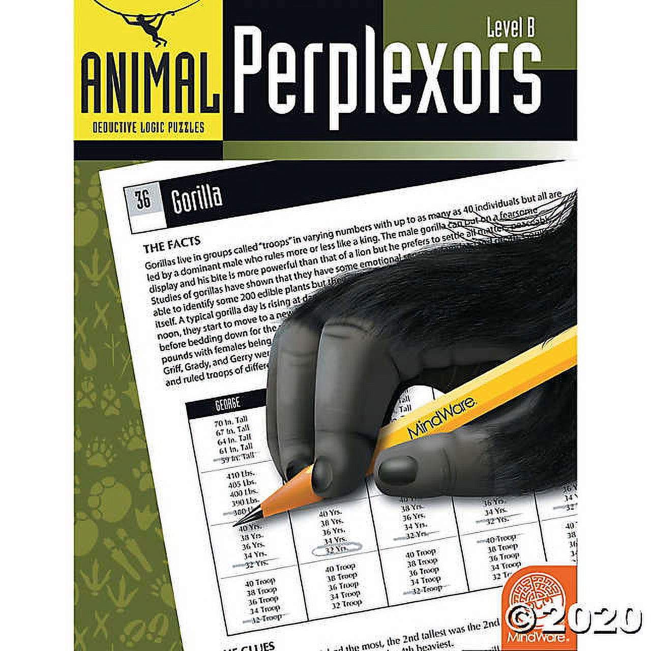 MindWare Perplexors Logic Puzzles: Animal Level B - Walmart.com