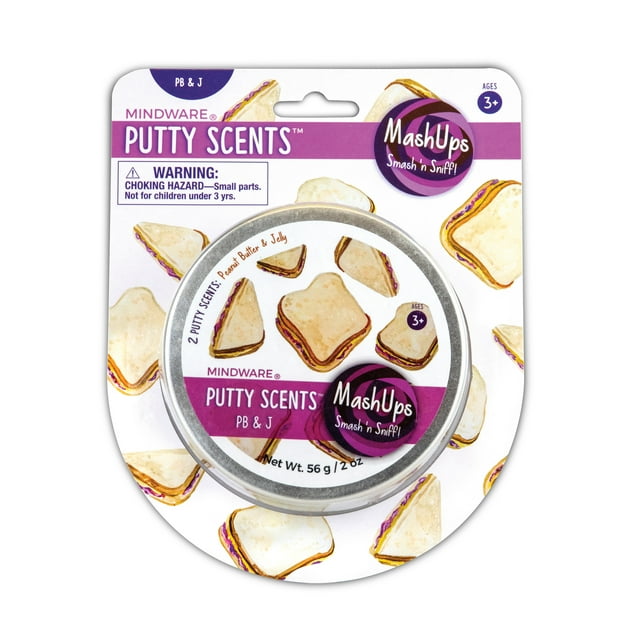 MindWare Putty Scents MashUps: PB & J - 2 Putty Scents - Ages 3 ...