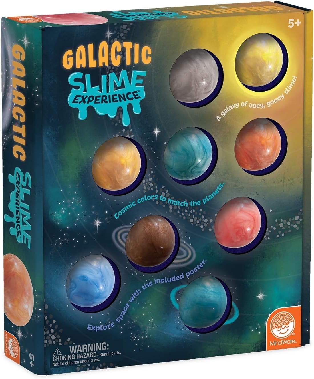 MindWare Slime Experience, Galactic Slime! 9 Amazing Colors of Slime ...