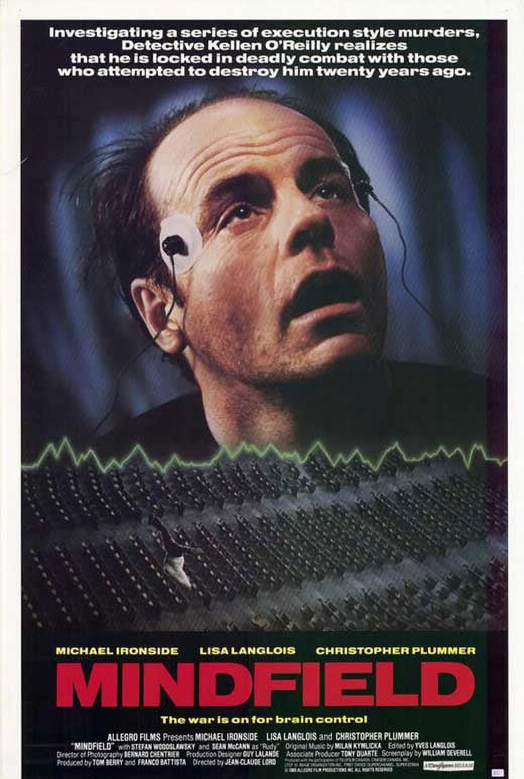 Mindfield - movie POSTER (Style A) (11" x 17") (1989) - Walmart.com