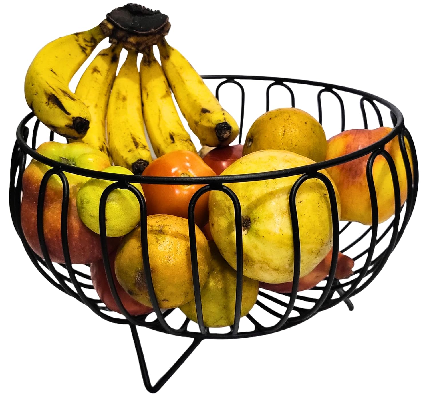Mindful Craft Fruit Basket for Dining Table Kitchen Countertop 10 Inch ...