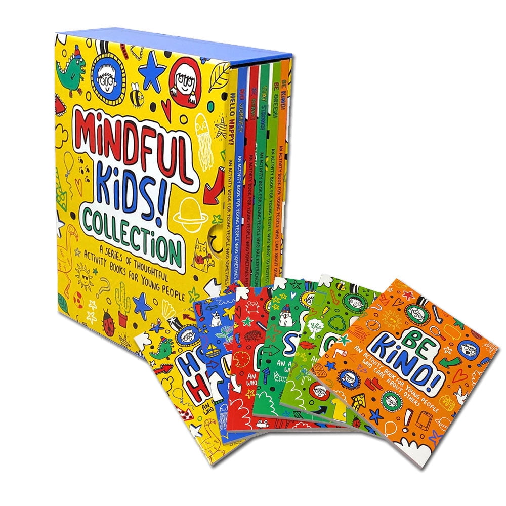 Mindful Kids Activity 6 Books Children Collection Box Set By Katie Abey ...