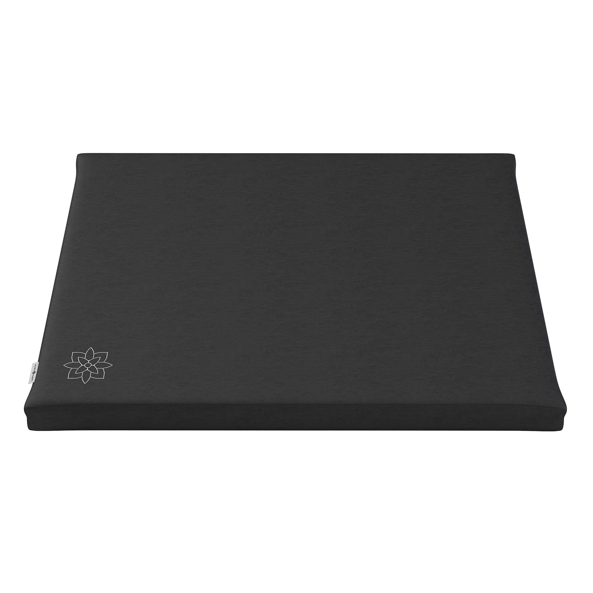 Mindful & Modern Zabuton Meditation Mat - Cotton Filled Yoga and ...