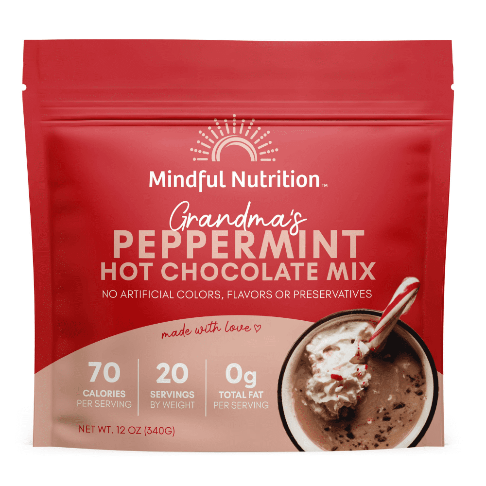 Mindful Nutrition Peppermint Hot Chocolate Cocoa Mix - Organic, Dairy ...