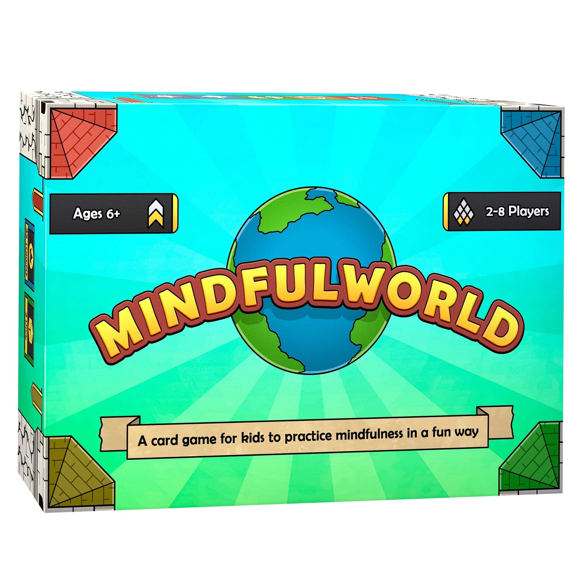 Mindful World Kids Therapy Card Game, 2-8 Player - Walmart.com