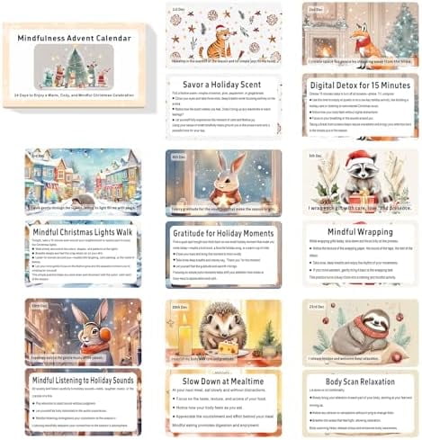 Mindfulness Advent Calendar for Teen Girls – 24 Days of Cozy Holiday ...