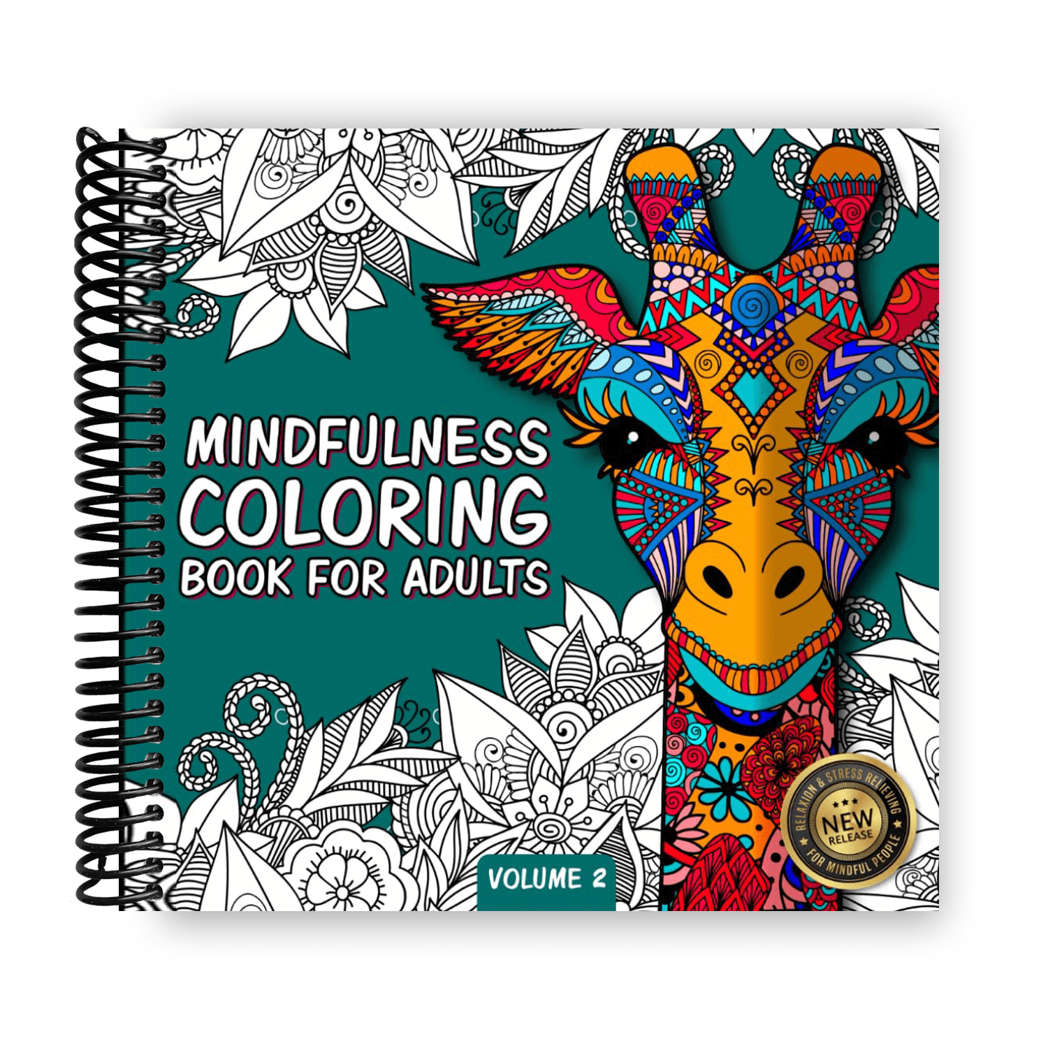 Mindfulness Coloring Book (Spiral Bound) - Walmart.com