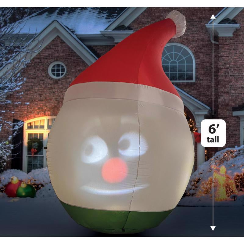 Mindscope Mr. Chill Snowman 6 ft. Inflatable - Walmart.com