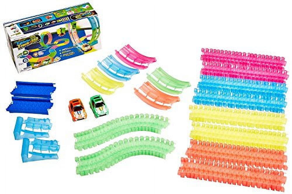 Mindscope Twister Tracks Trax 360 Loop 15' Neon Glow Race Track Kids ...