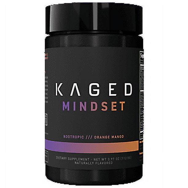 Mindset Nootropic Powder - Sharpen Memory and Enhance Cognition - Caffeine Free - Orange Mango ...