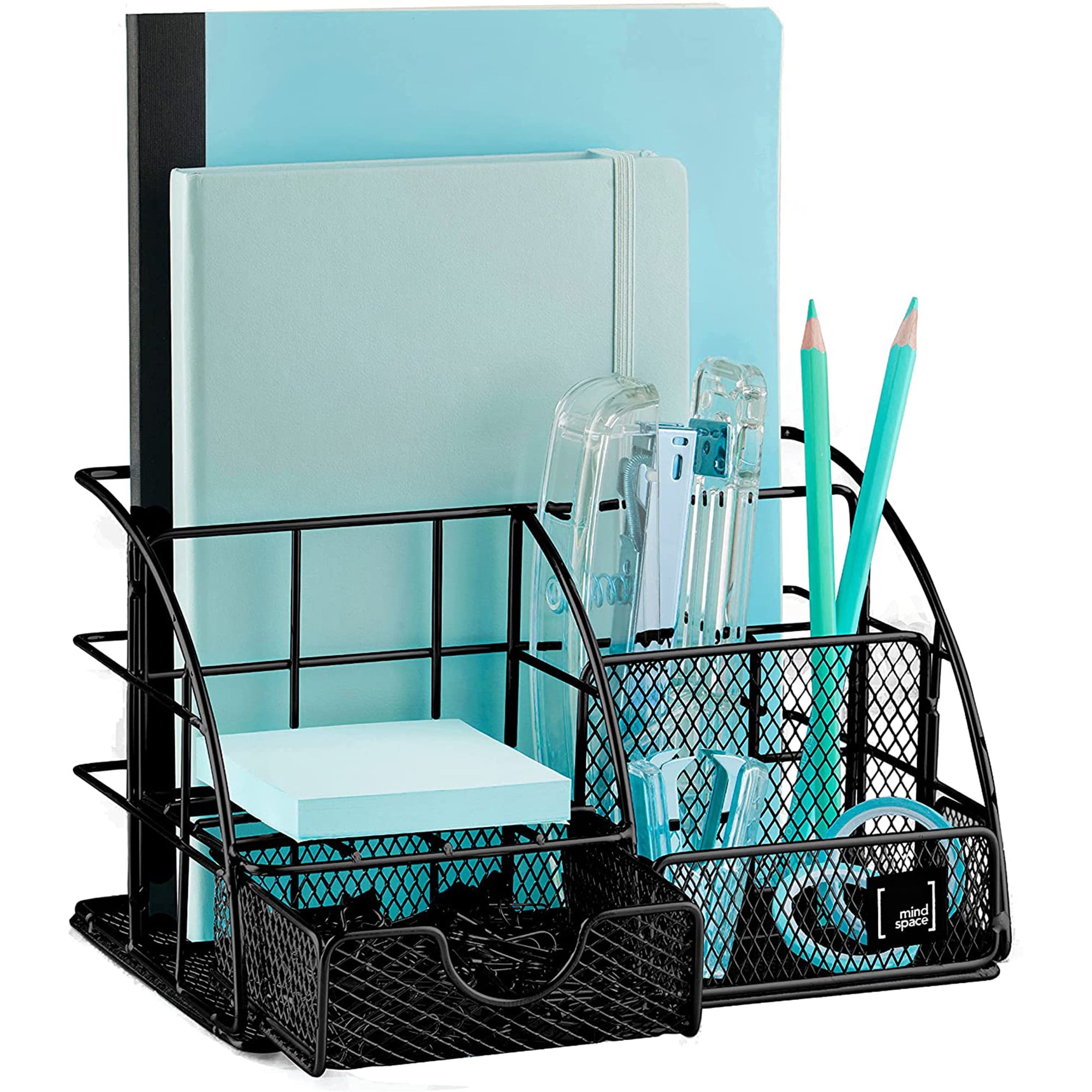 Mindspace Desk Organizers 5 Compartments with Drawer Desktop Organizer ...