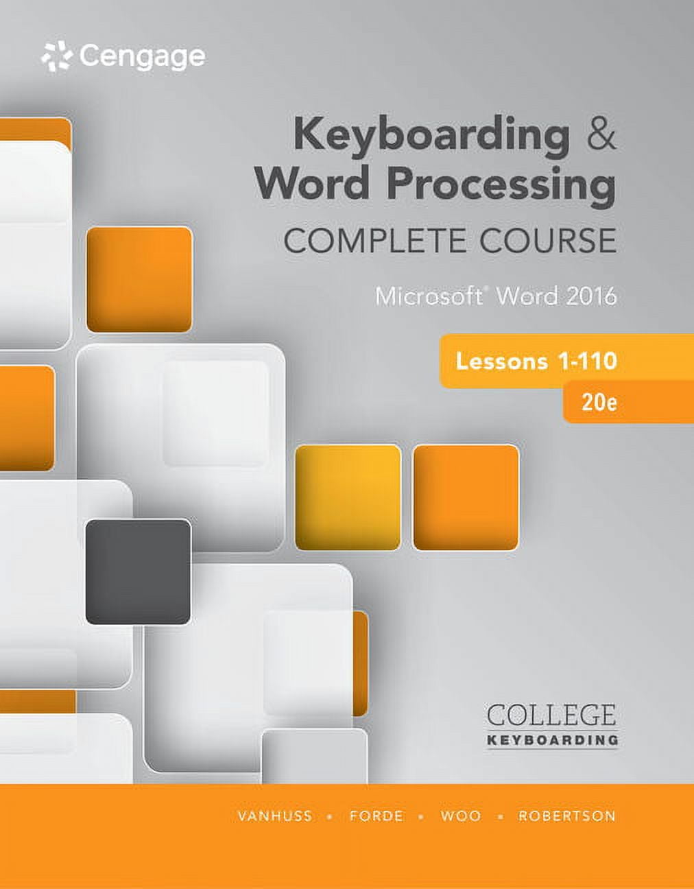 Mindtap Course List Keyboarding and Word Processing Complete Course ...
