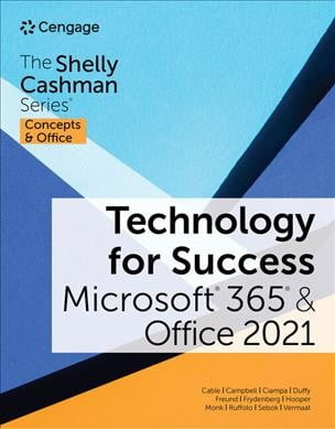 Pre-Owned Mindtap Course List Technology for Success and the Shelly Cashman Series Microsoft 365 ...