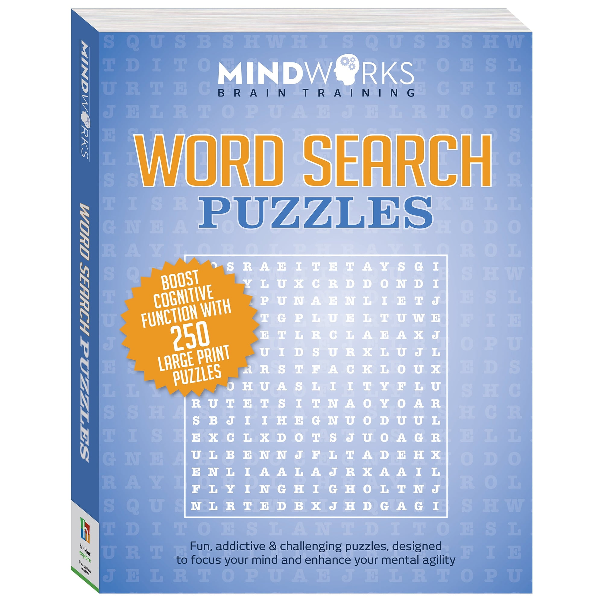 Mindworks: Word Search Puzzle Book, Puzzles Range Easy To Difficult ...