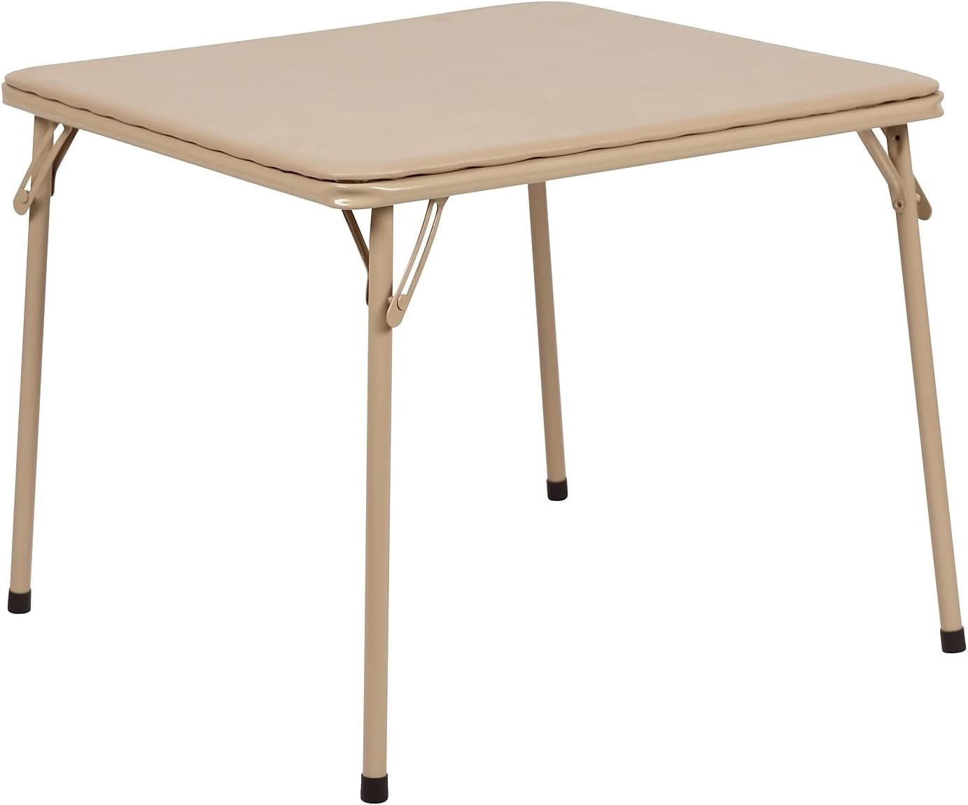Mindy Folding Kids Table with Vinyl Padded Top, Children's Square ...
