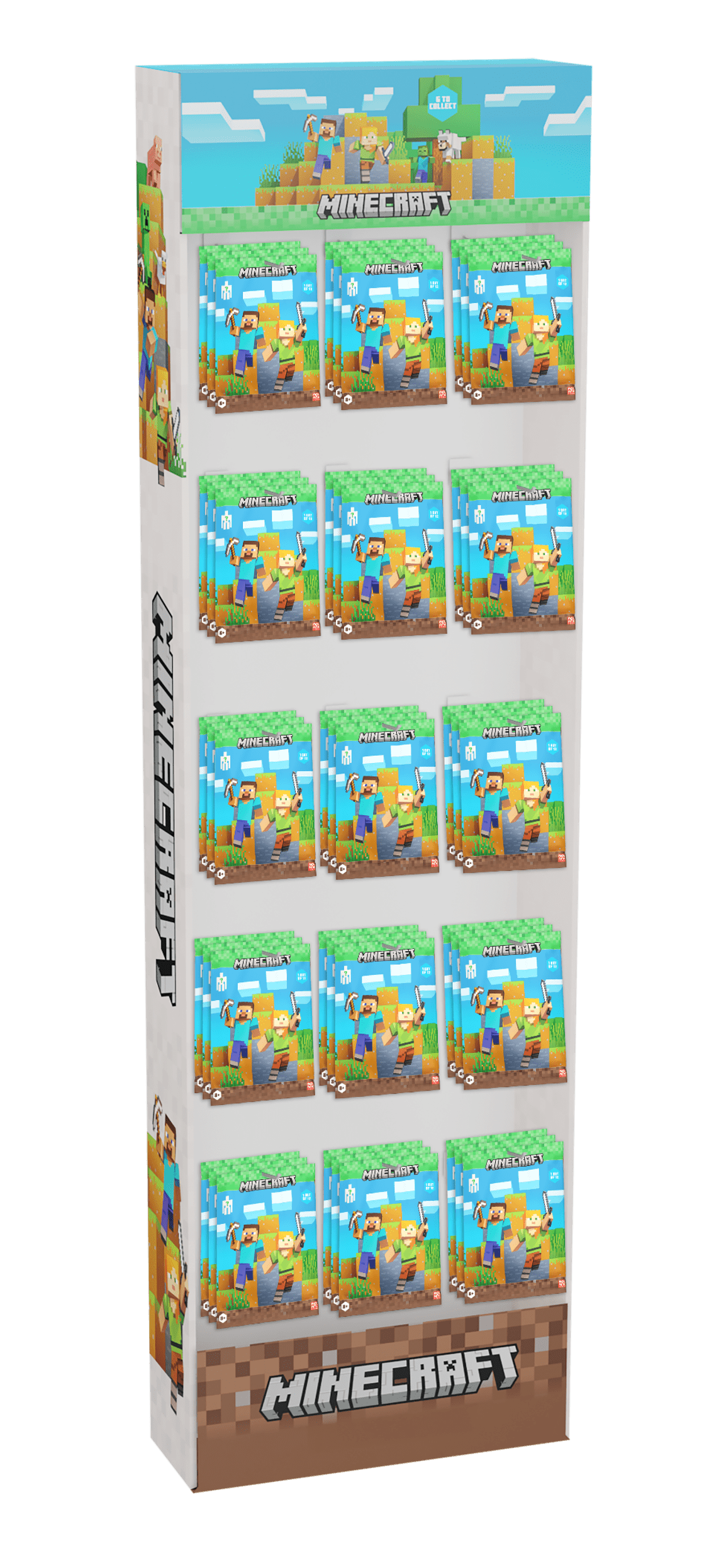 Minecraft Collectable Figure on Base - Walmart Business Supplies