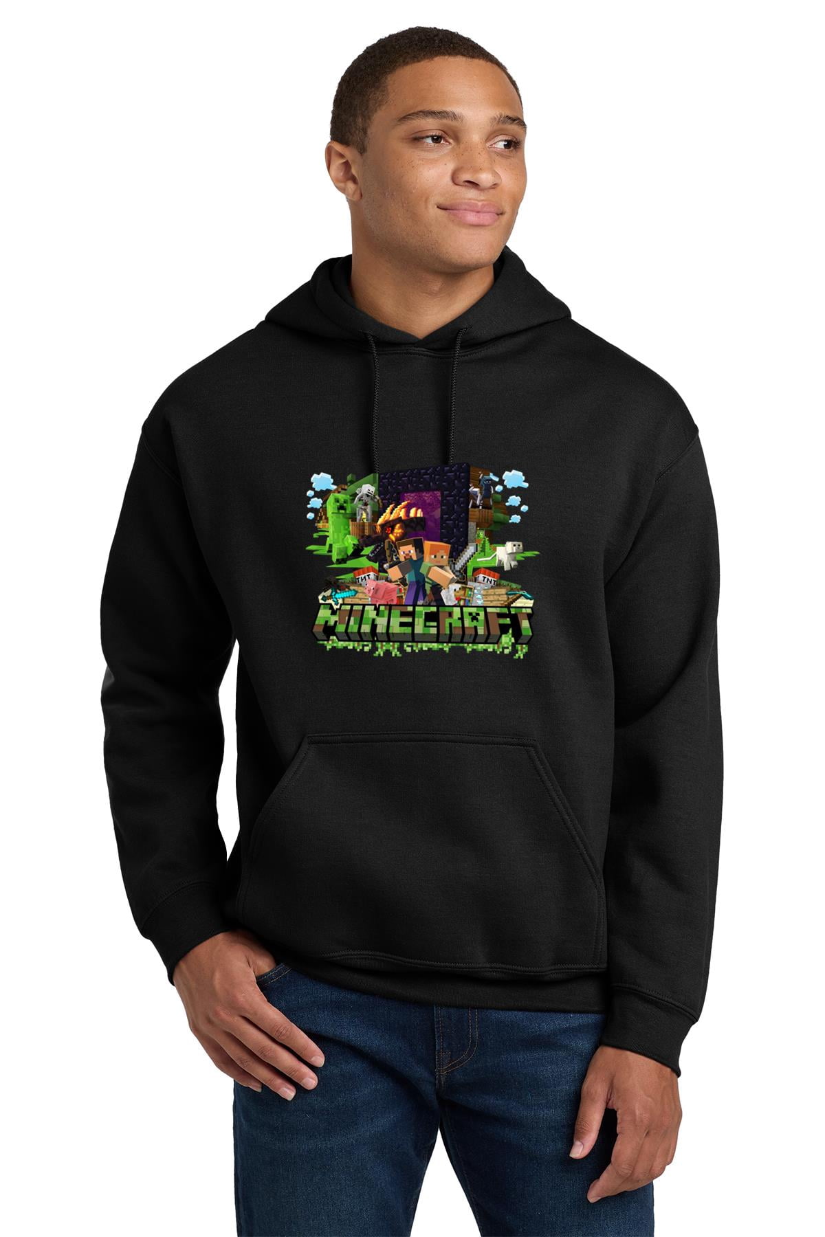 Mine Hoodie, Steve & Alex - Iconic Minecraft Characters, for men ...