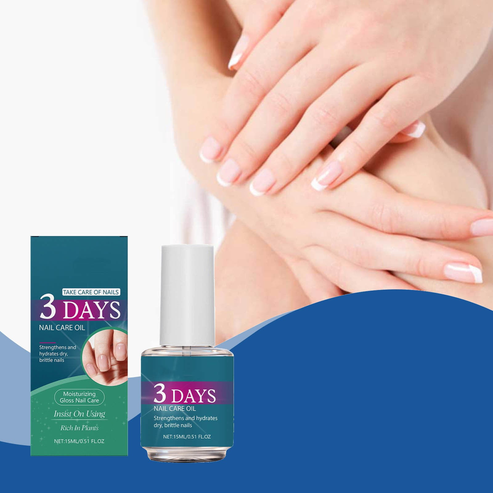 Mineart 3 Day Nail Care Treatment Strengthen Nails Moisturize Cuticles ...