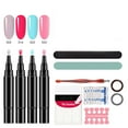 Mineart 4 PCS Gel Nail Polish Pens + Complete Manicure Tool Set ...