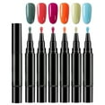 Mineart 6 PCS Gel Nail Polish Pens, Ultra Pigmented Creamy Gel Formula ...