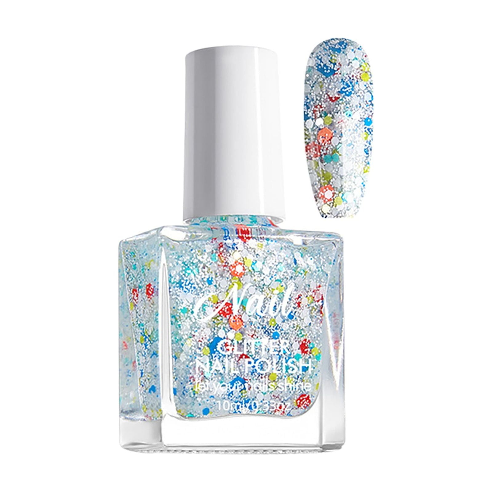 Mineart Christmas Glitter Nail Polish,Festive Holiday Gift Shimmery ...