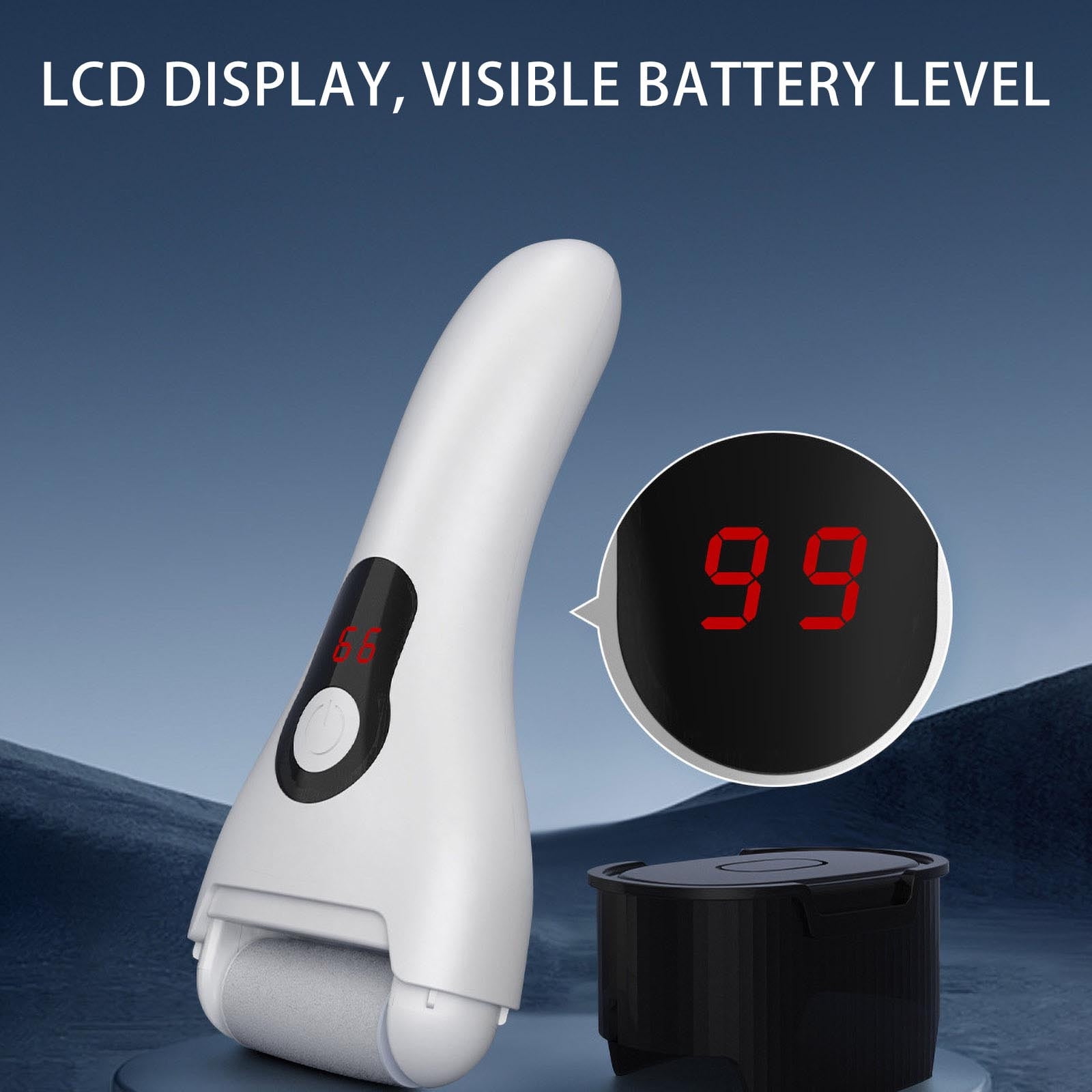 Mineart Electric Foot File Callus Remover Rechargeable For Smooth Soft ...