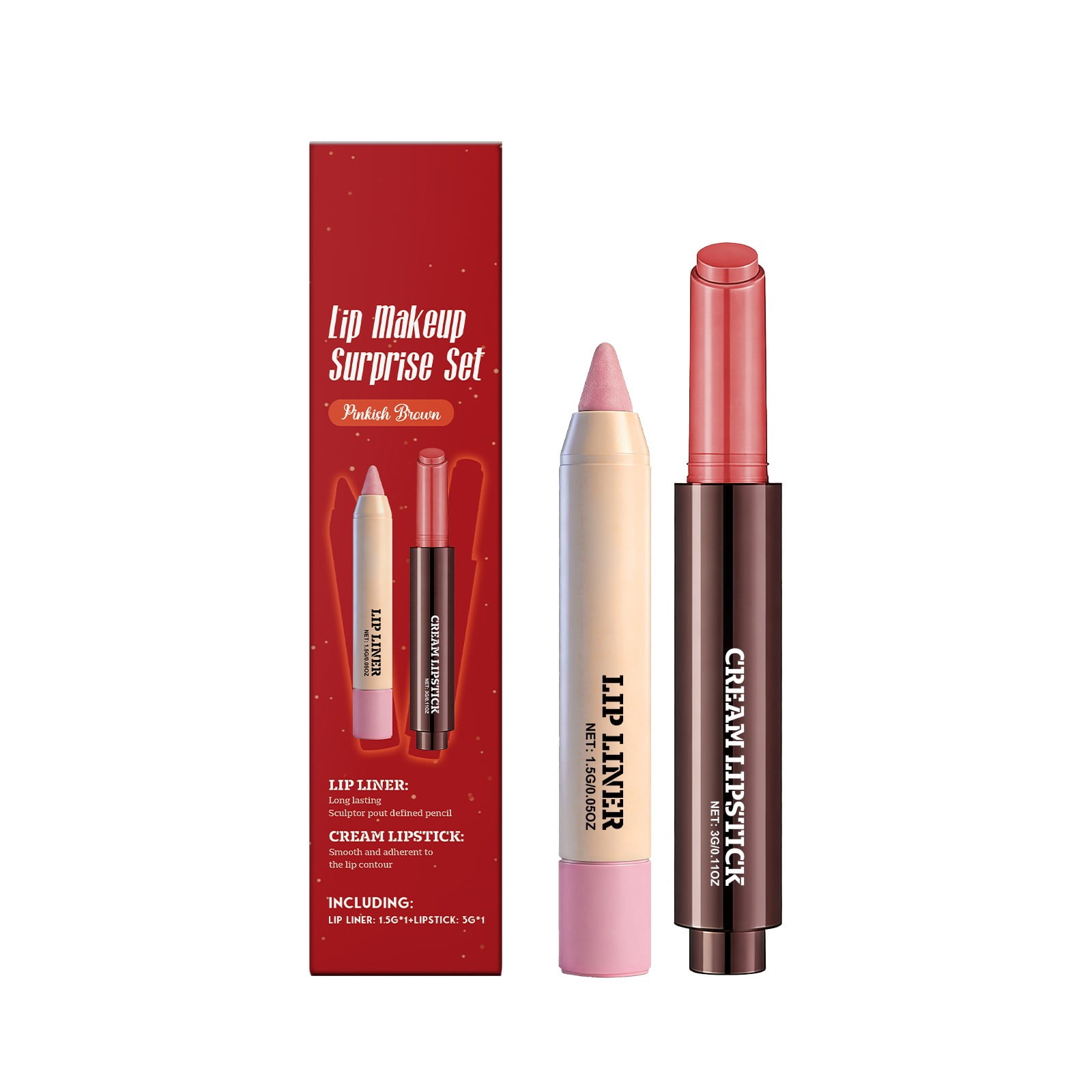 Mineart Lip Makeup Set Assorted Products Hydrating Long Lasting For ...