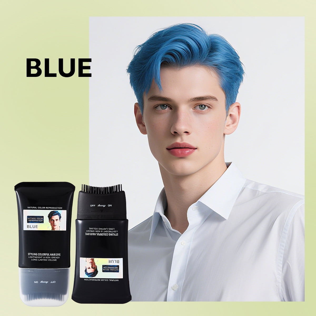 Mineart Men's Color Hair Dye Comb 4.23 Oz Daily Hair Coloring Tool ...
