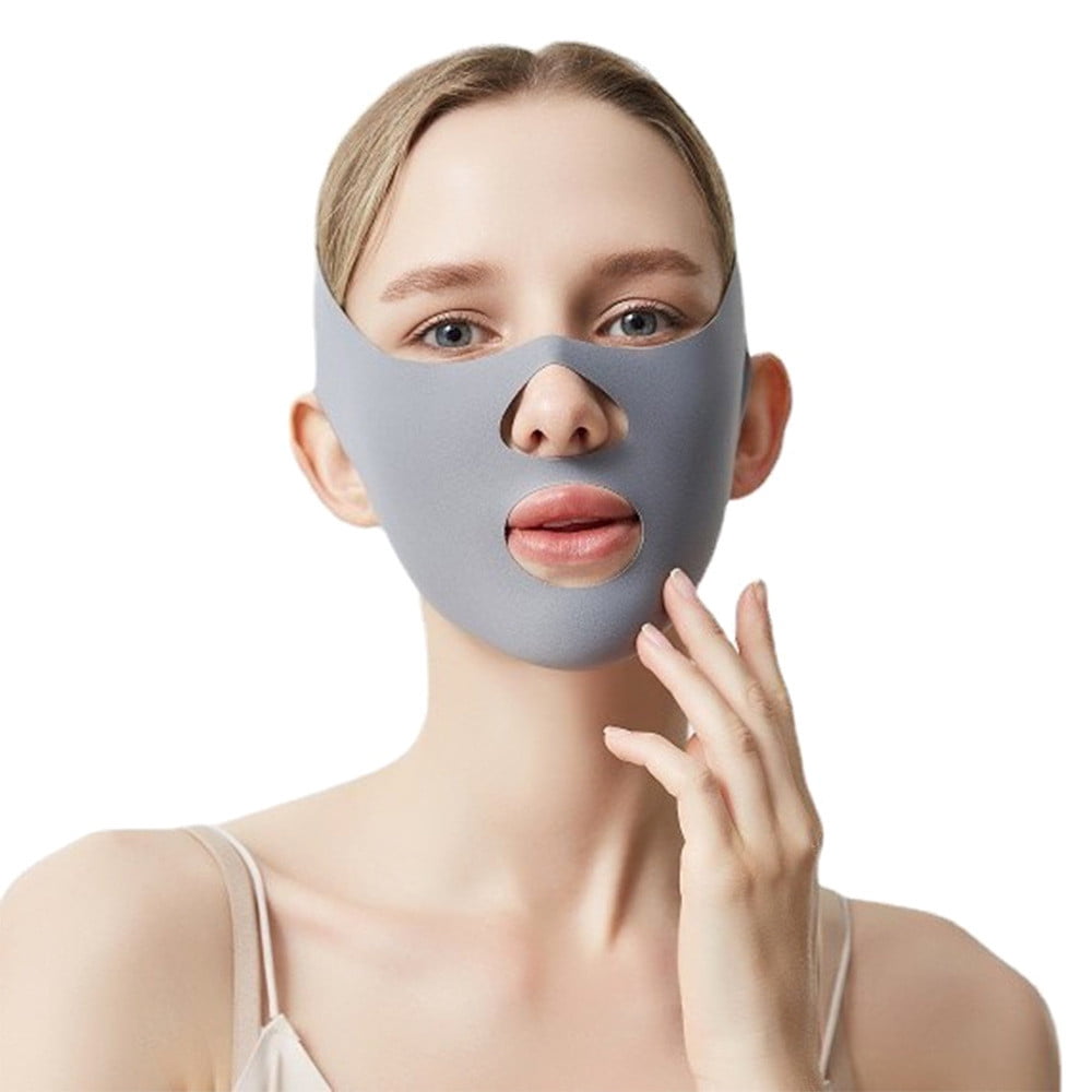 Mineart Slimming V Face Lifting Chin Bandage Mask, Breathable Elastic ...