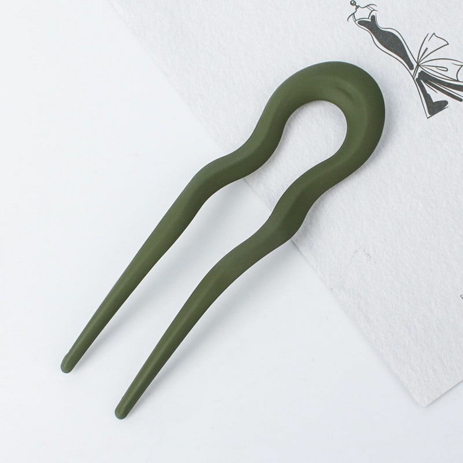 Mineart U-Shaped Ins Internet-Famous Hair Sticks Leopard Print ...