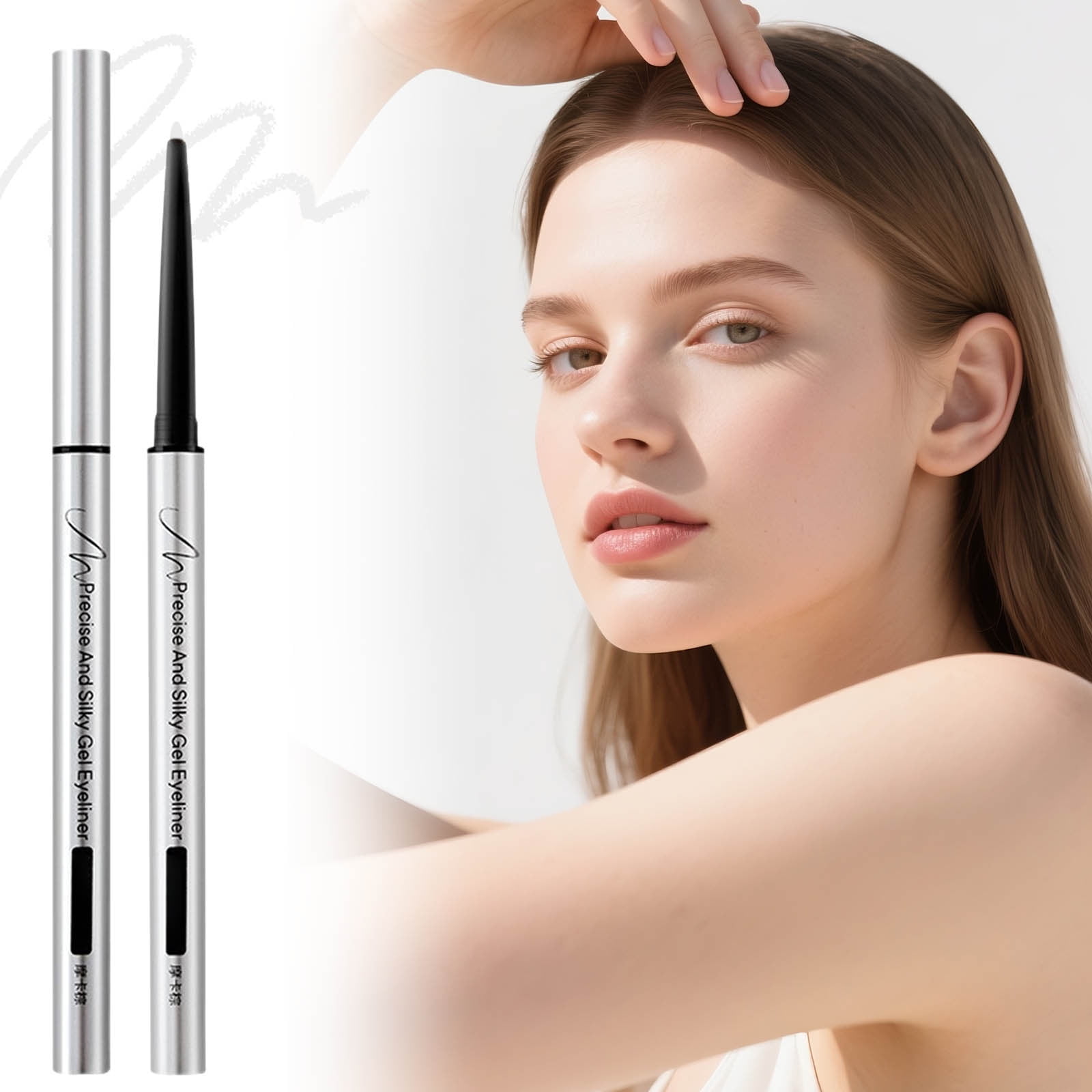 Mineart Waterproof Gel Eyeliner Pencil, Ultra Fine Smooth Glide Smudge ...