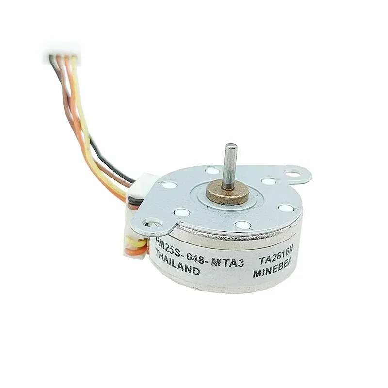 Minebea PM25S-048 Mini 25mm Round Thin Stepper Motor Micro 2-Phase 4 ...