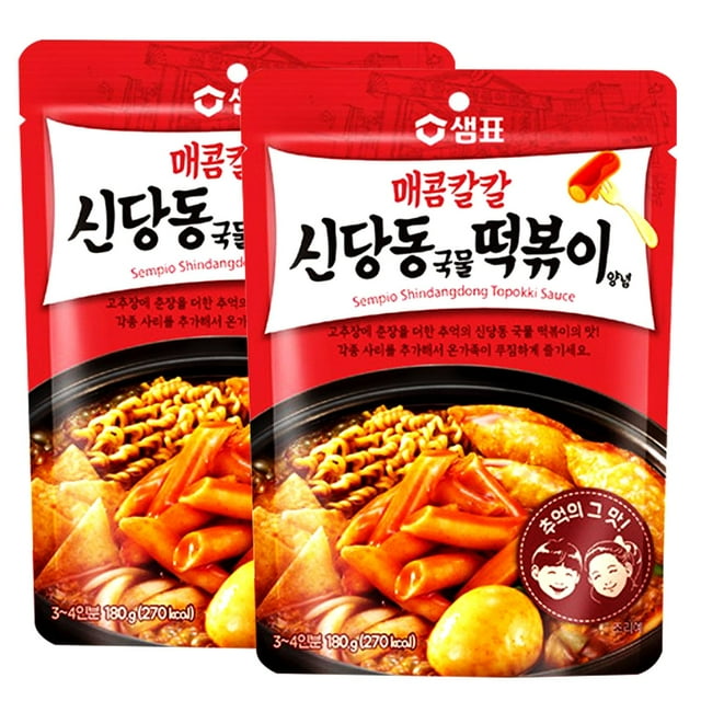 Minecook Shindang-dong Spicy Tteokbokki MZF22 Sauce 떡볶이 소스, Rich ...