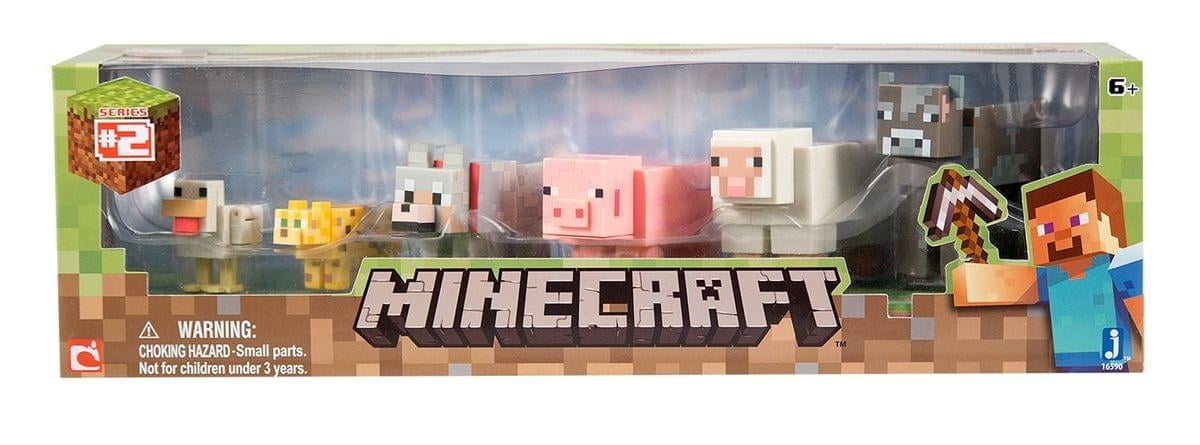 Minecraft 2.5" Action Figure 6-Pack: Core Animals - Walmart.com