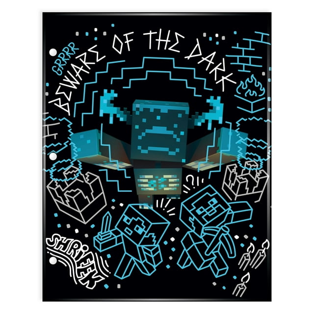 Minecraft 2-Pocket Paper Folder, 3-Hole Punch, 9.25" x 11.75", Multi ...